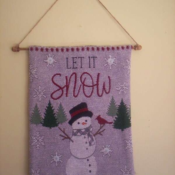 Snowman Wall Hanging - Etsy