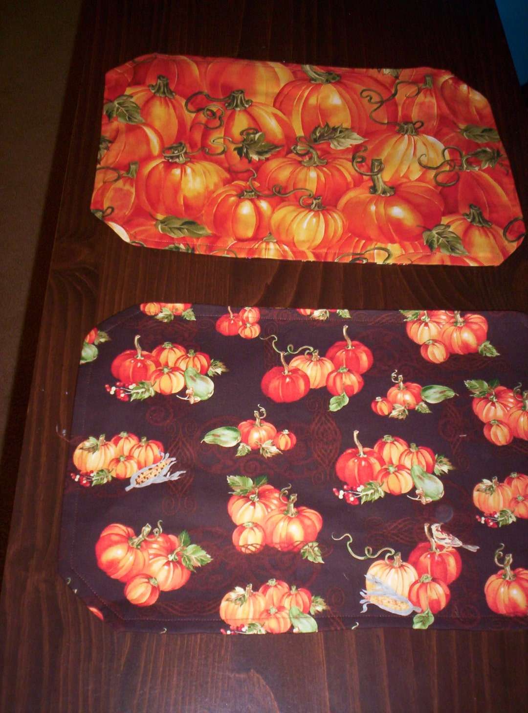 Placemat Set 8 and Matching Table Runner Reversible - Etsy