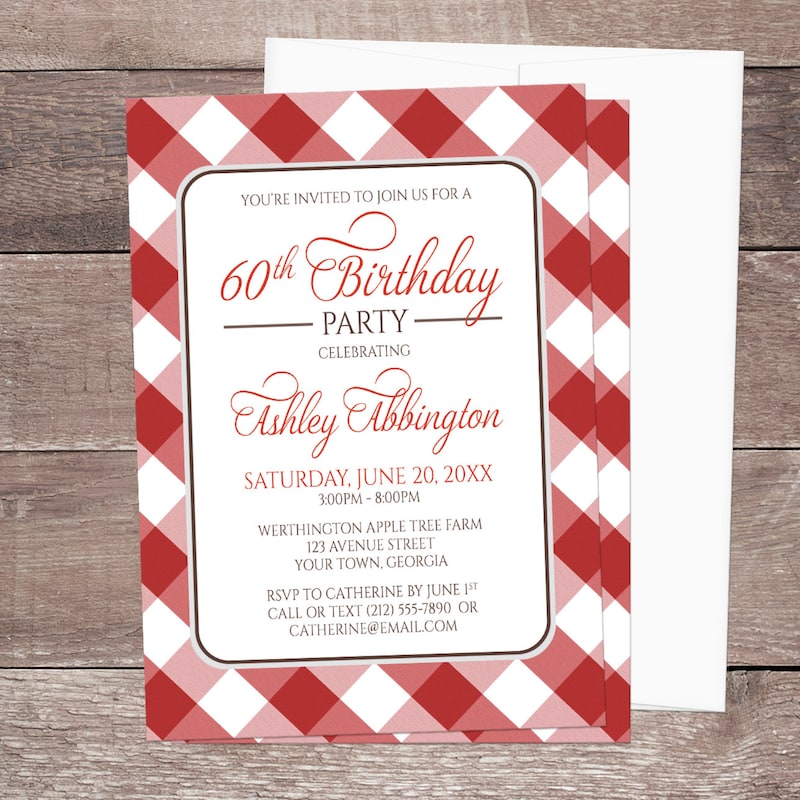 Gingham Party - Etsy