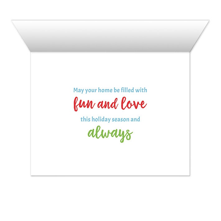 Frog Hoppy Christmas Cards, Cute Santa Hat Frog Holiday Cards With ...