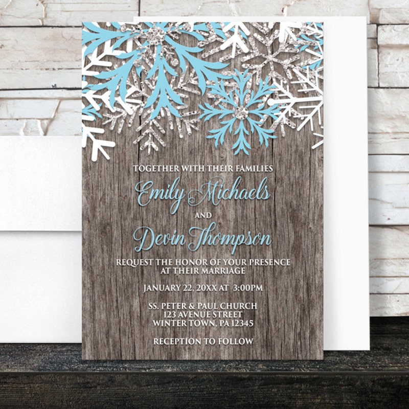 Snowflake Wedding - Etsy
