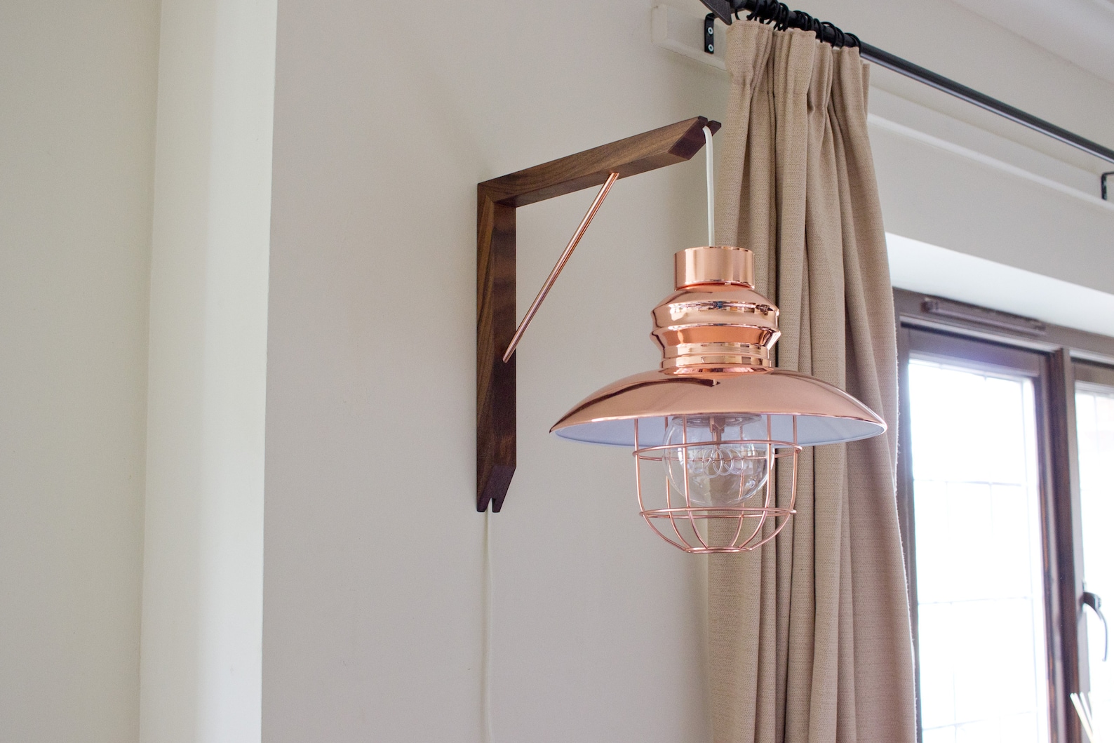 Wooden Lighting Bracket Wall Lighting Lighting Fixture - Etsy