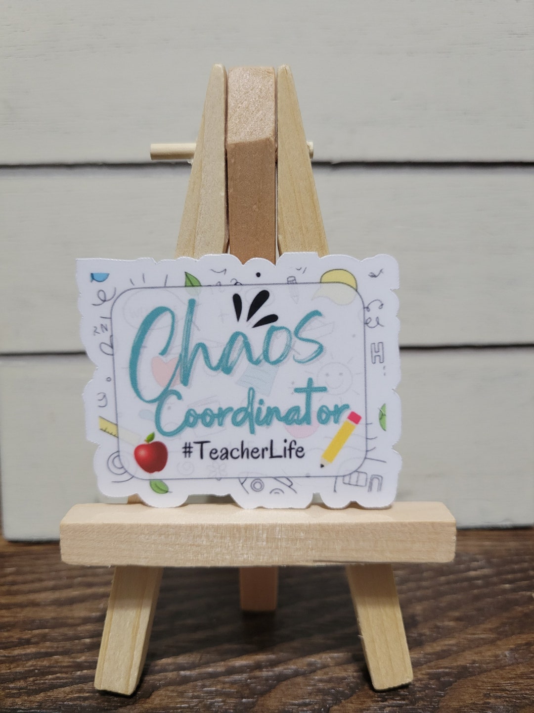 Chaos Coordinator Sticker | Sticker for Teachers | Gift for Teachers ...