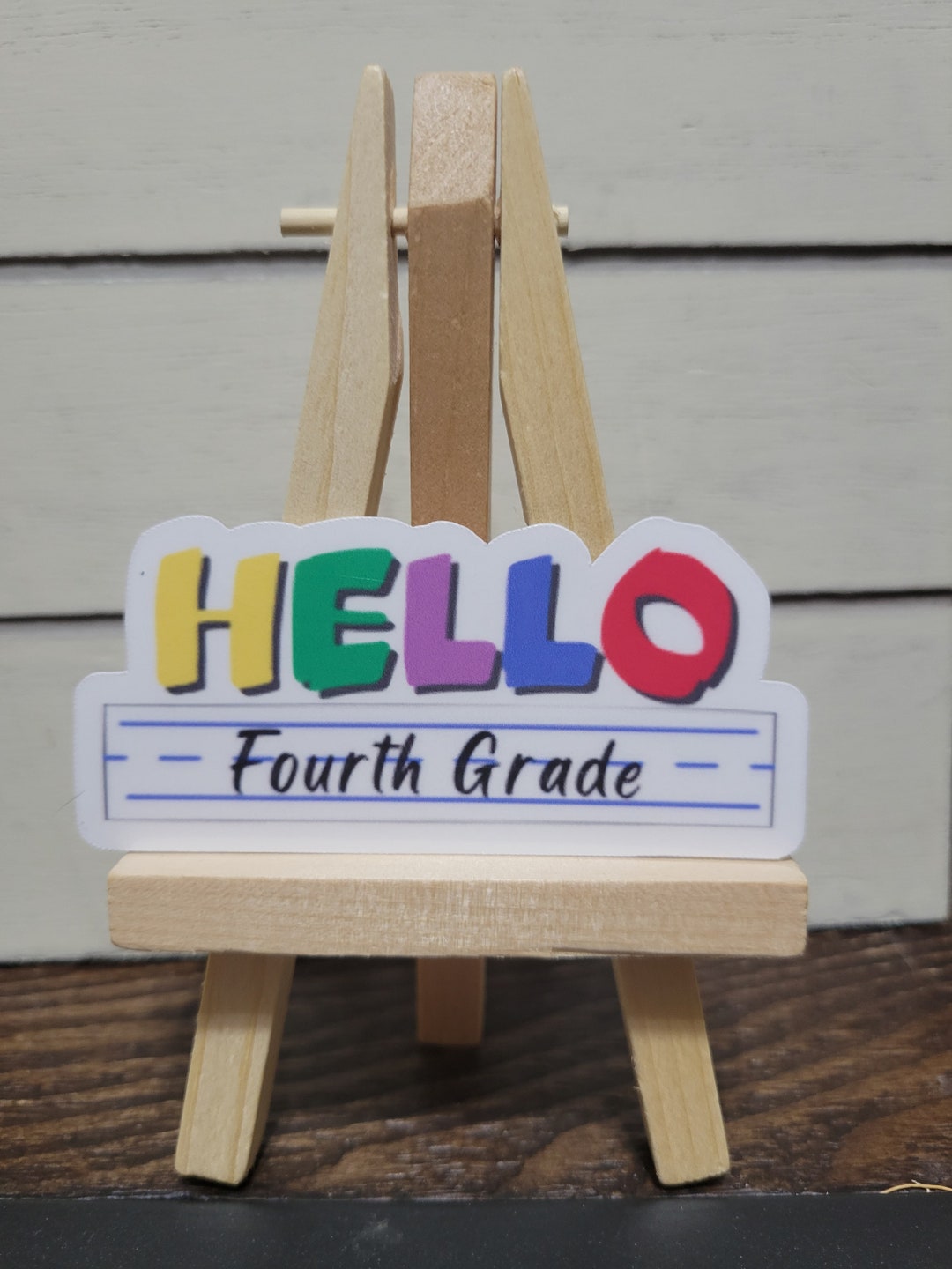 HELLO Teacher Sticker | Gift for Teachers | Hydroflask Sticker | Laptop ...