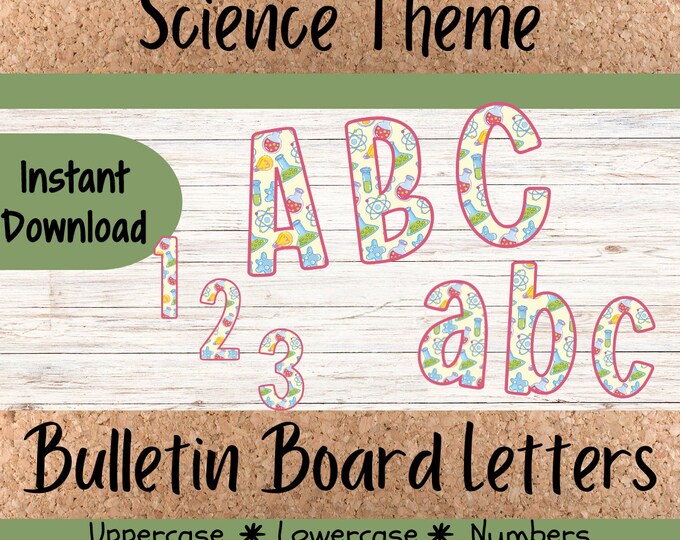 Bulletin Board Letters Printable| Back to School Classroom Decor ...