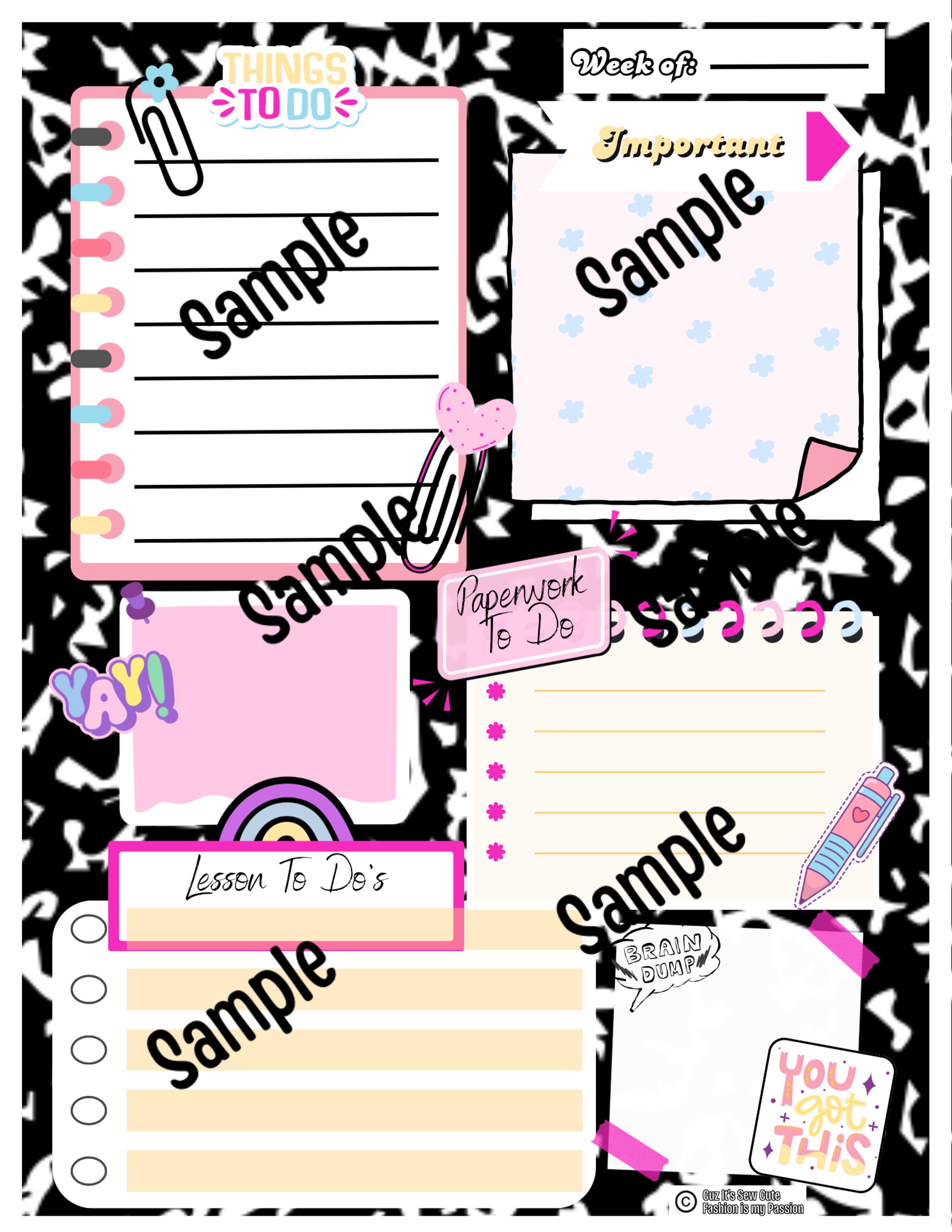 Teacher to Do List| Digital Download| Teacher Organization| Teacher ...