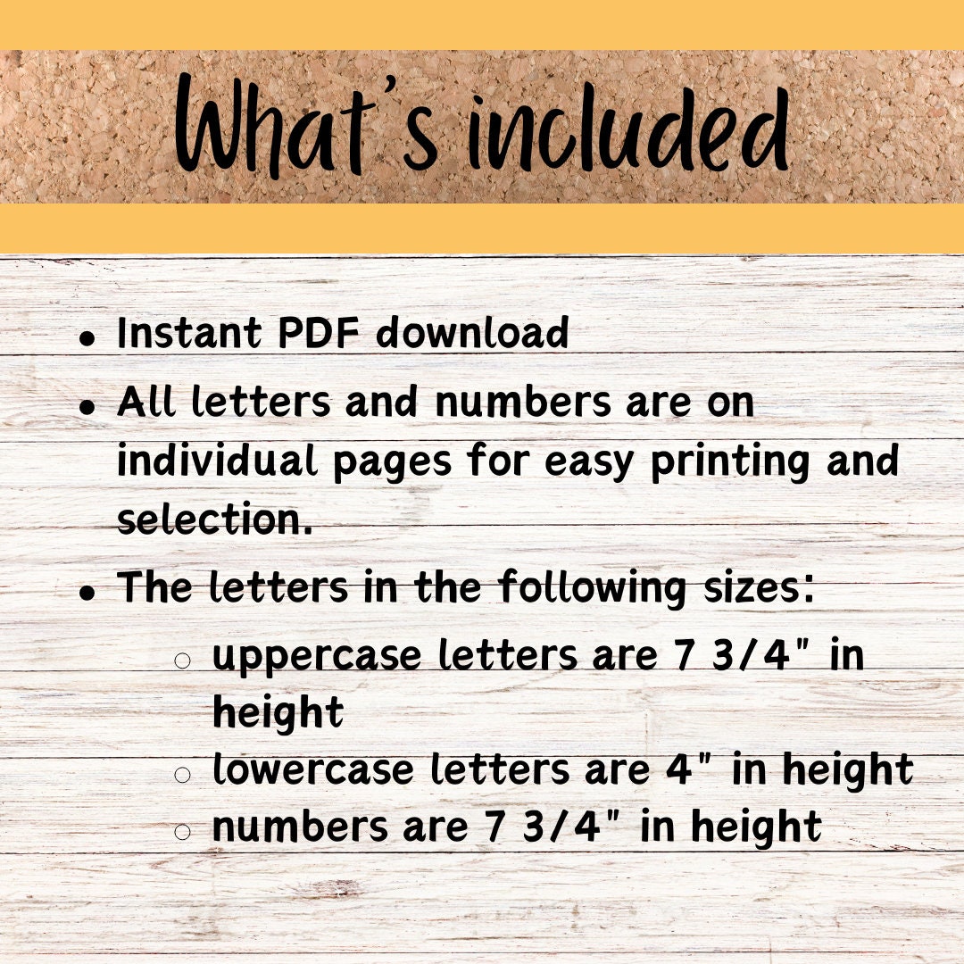 BEE Themed Bulletin Board Letters Printable| Back to School Classroom ...