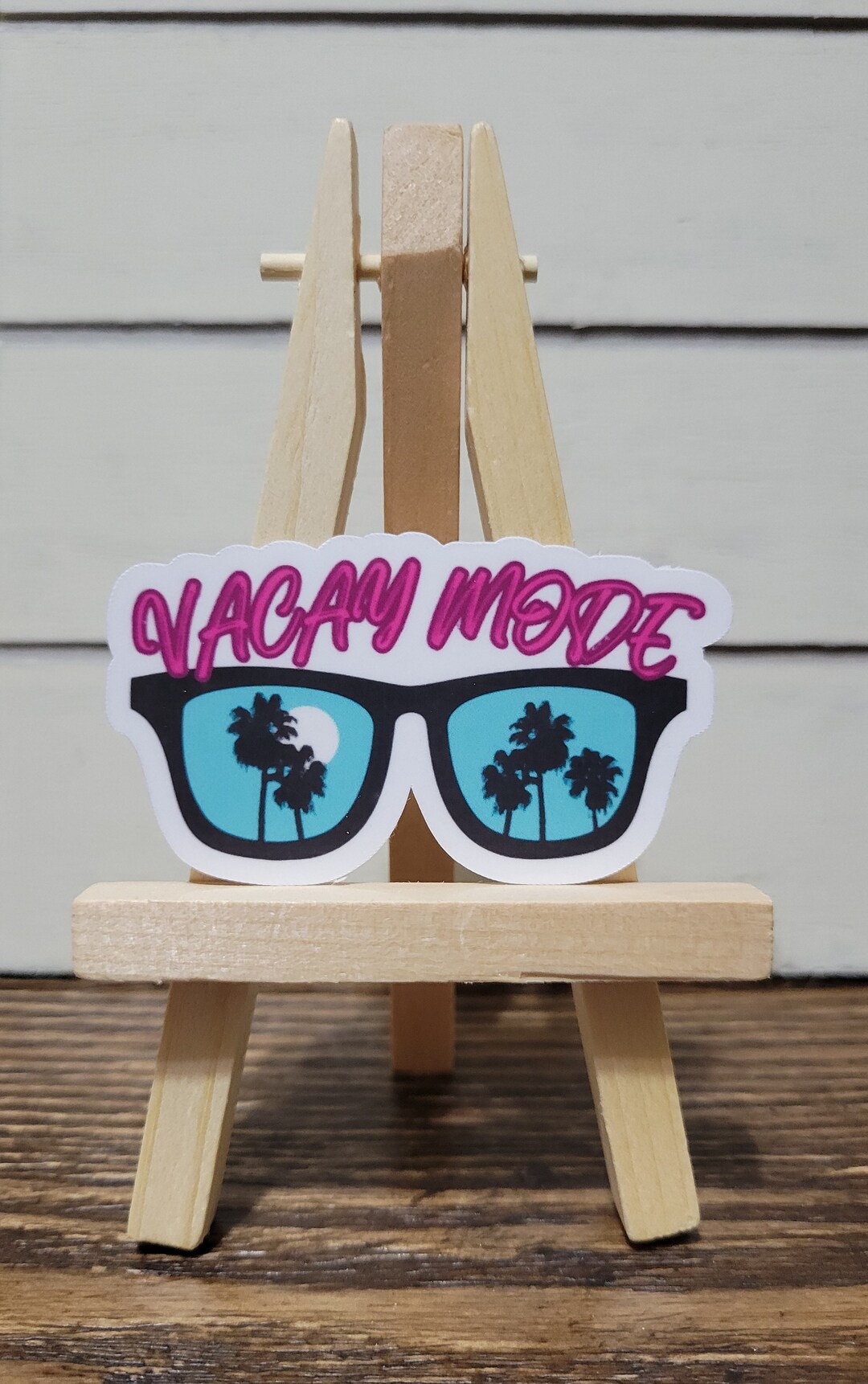Vacay Mode Sticker | Summer Sticker | Sunglasses | Hydroflask Sticker ...