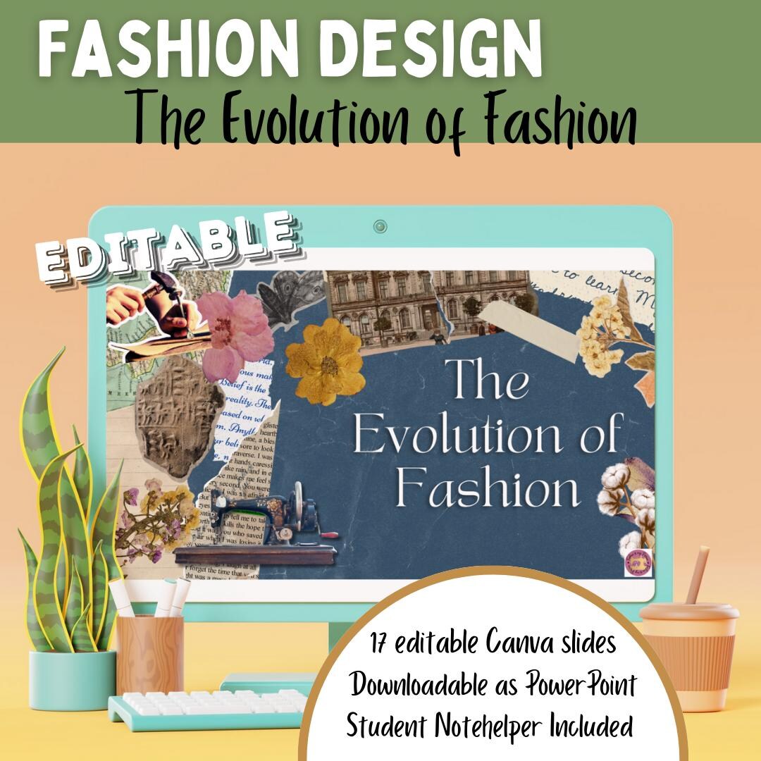 The Evolution of Fashion | Industrial Revolution | Fashion Design ...