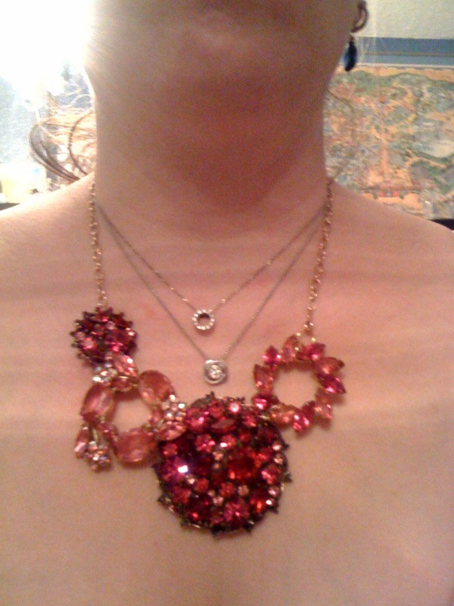 Custom Broach Necklace I Find the Vintage Beauties - Etsy