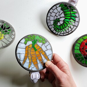 Custom Glass Mosaic Nightlight - Etsy