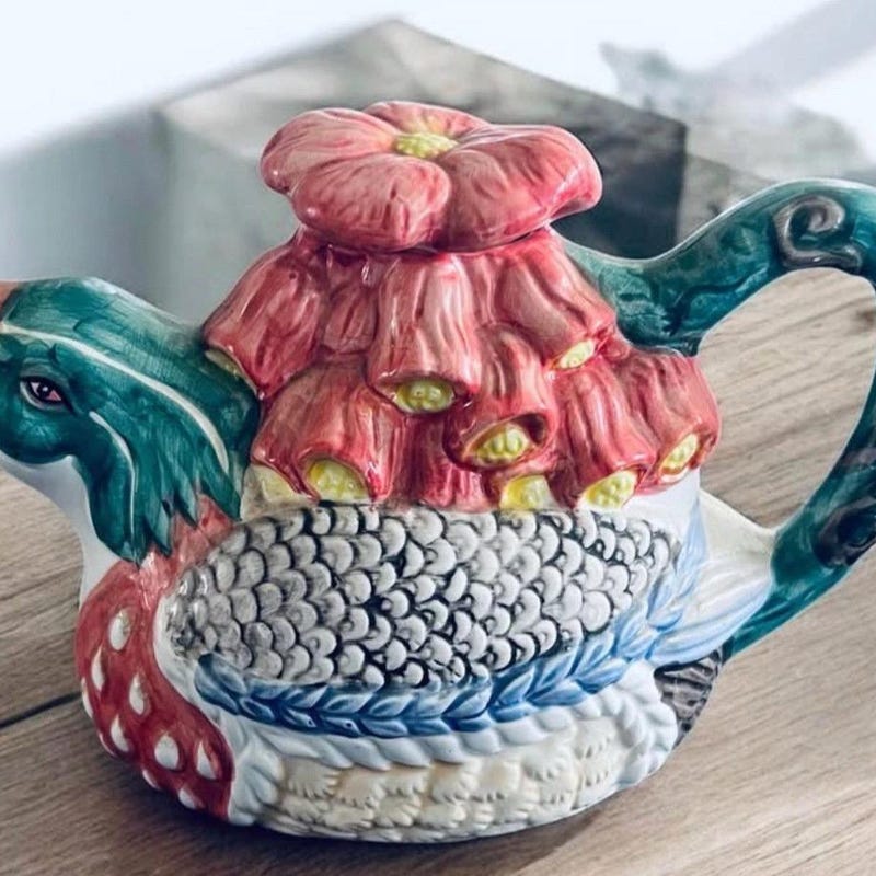 Ceramic Teapots Whimsical - Etsy