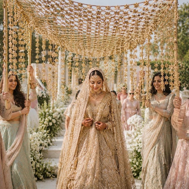 Bridal Entrance Chadar - Etsy