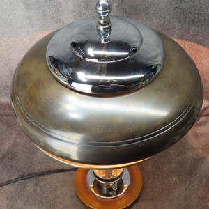Iconic MARKEL Streamline Modernist Art Deco Desk Lamp C.1936 RESTORED ...