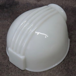 ONE (1) Porcelier Streamline Art Deco Porcelain Sconce Light Fixture W ...