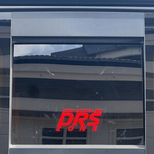 DRS Zone F1 Decal - Etsy