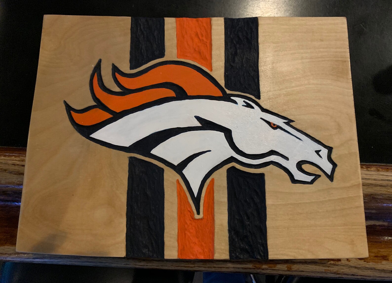 NFL Hand Carved Wooden Plaques - Etsy