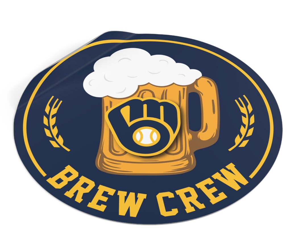 Brew Crew Vinyl Decal 4x4 - Etsy