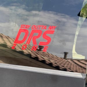 DRS Zone F1 Decal - Etsy