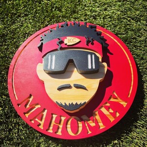 Patrick Mahomes Wooden Sign - Etsy