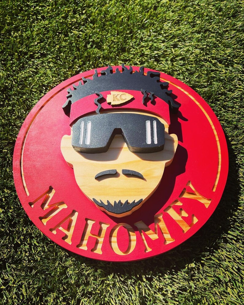 Patrick Mahomes Wooden Sign - Etsy