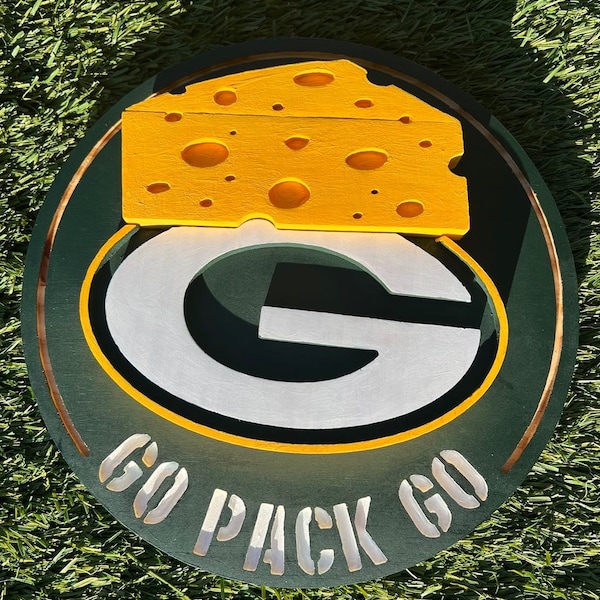 Go Pack Go Sign - Etsy