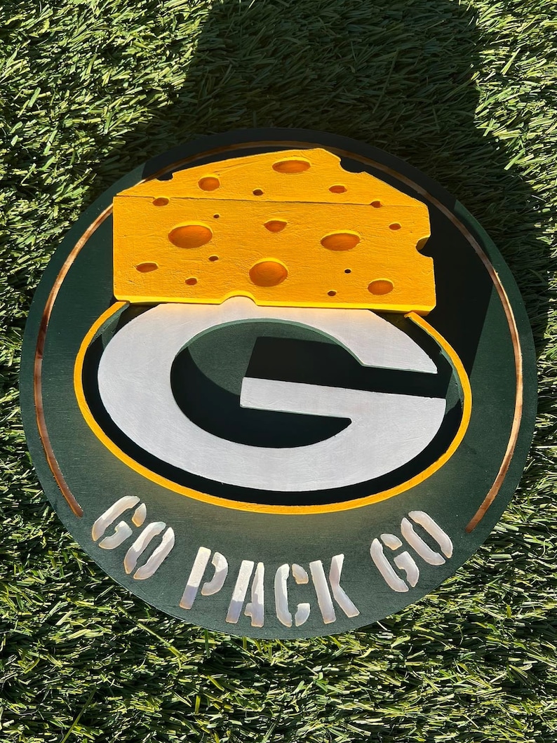 Go Pack Go Wooden Sign - Etsy