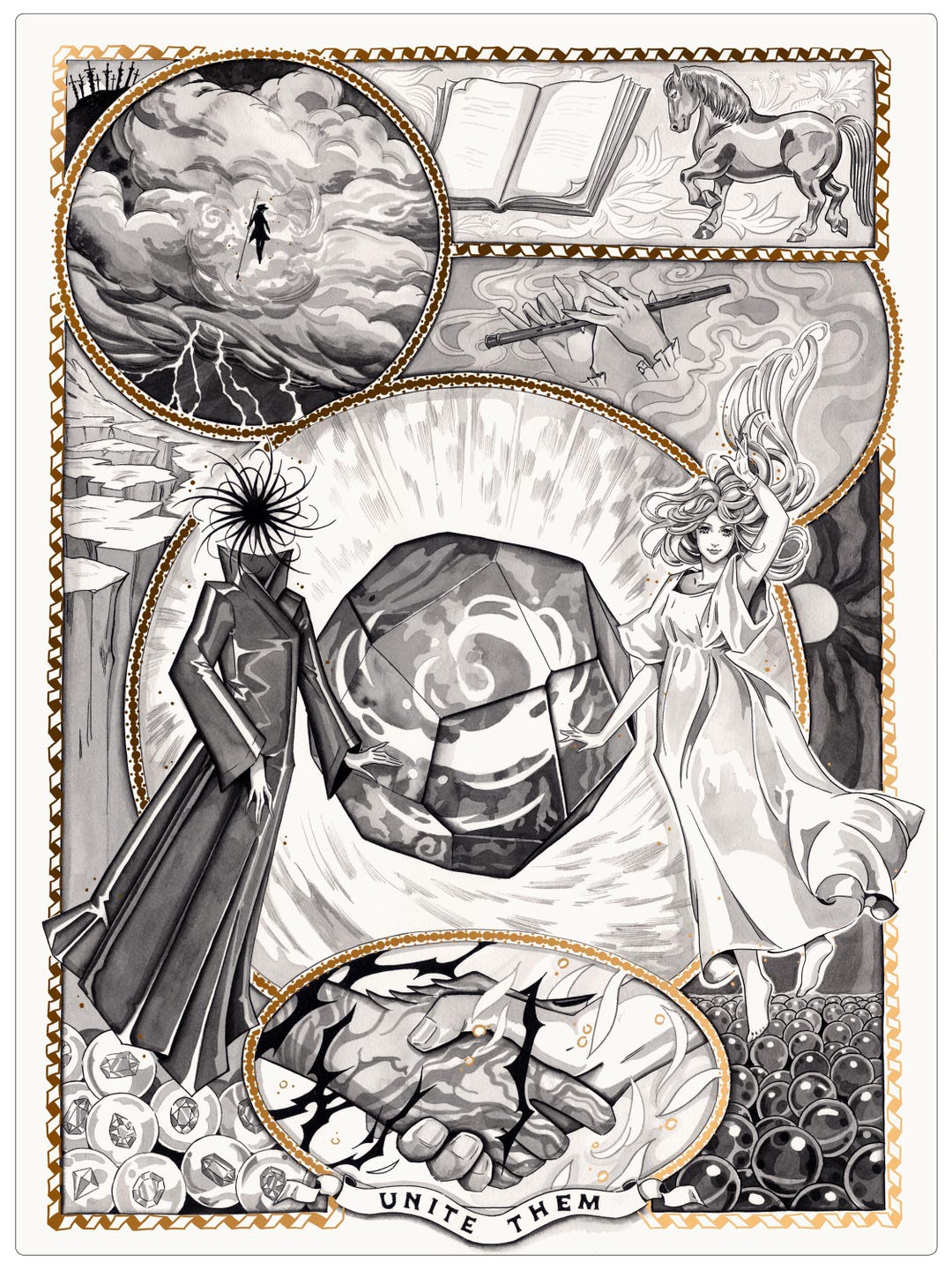 Stormlight Archive - Cosmere Fanart - Gold Foil Illustrated Artist ...