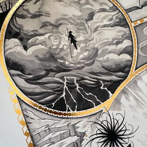 Stormlight Archive - Cosmere Fanart - Gold Foil Illustrated Artist ...