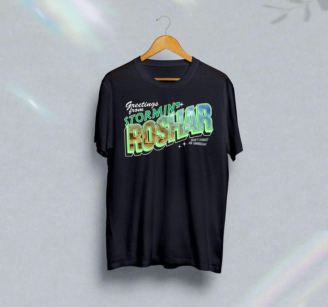 Greetings From Stormin' Roshar Cosmere Stormlight Archive Unisex Tee - Etsy