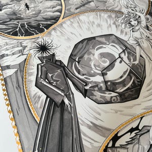 Stormlight Archive - Cosmere Fanart - Gold Foil Illustrated Artist ...