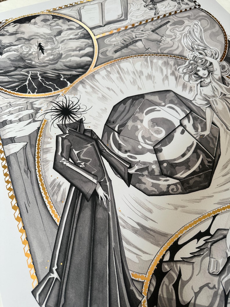 Stormlight Archive - Cosmere Fanart - Gold Foil Illustrated Artist ...