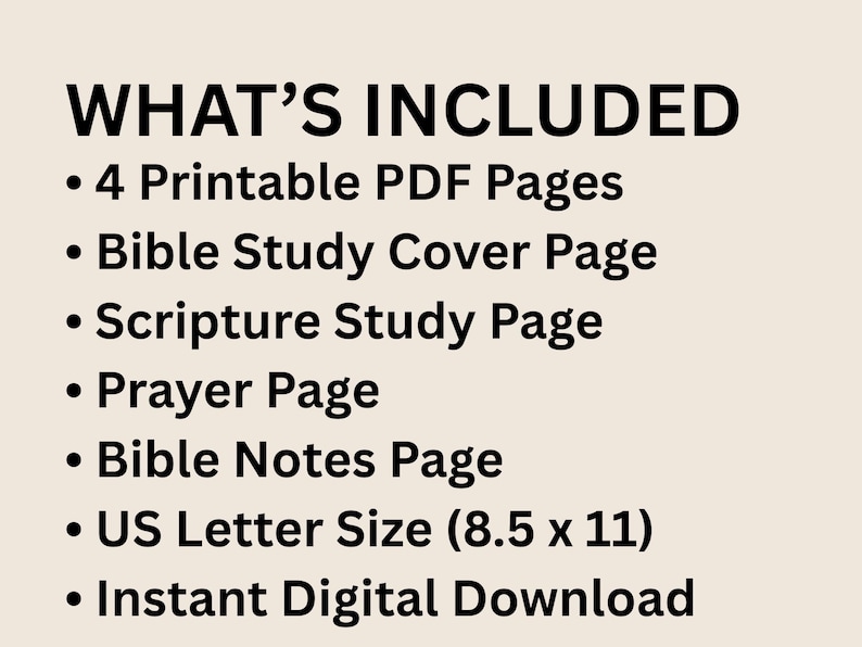 Bible Study Printable | Bible Study Pages | Scripture Reflection ...
