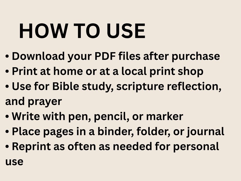 Bible Study Printable | Bible Study Pages | Scripture Reflection ...