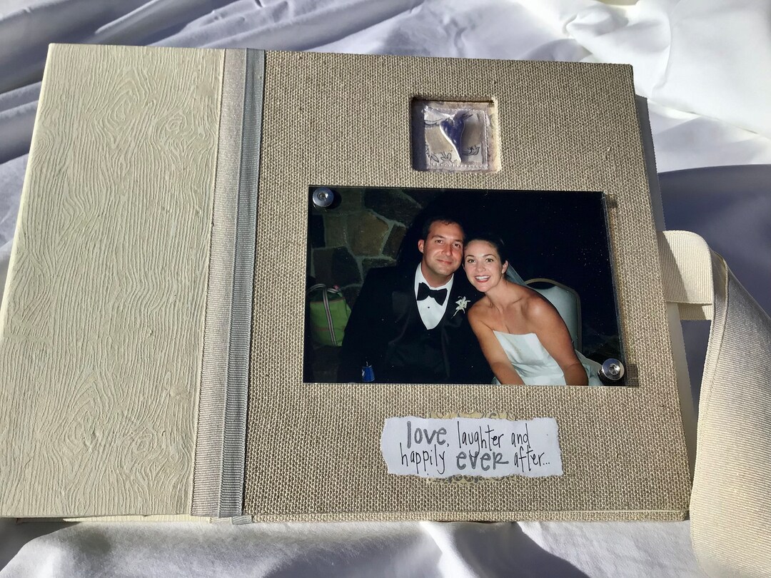 Wedding Memory Book, Wedding Planner, "linen Love", Wedding Book ...