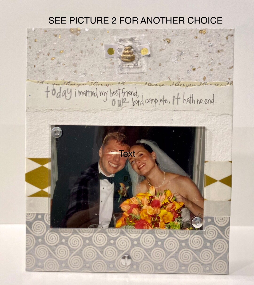 Personalized WEDDING Frame Custom Wedding Picture Frame - Etsy