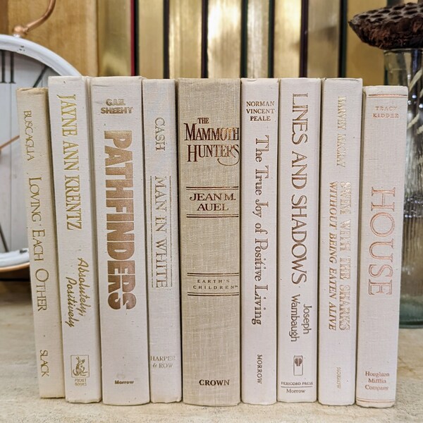 Designer Books Decor - Etsy