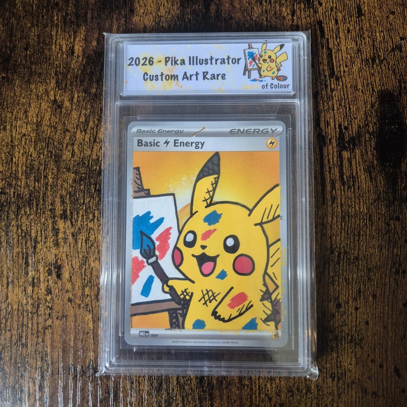 Pikachu Illustrator - Etsy