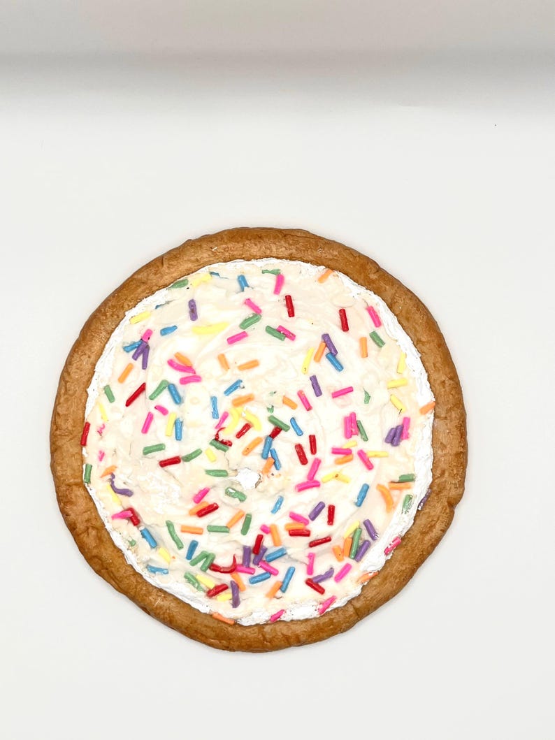 Faux Sprinkle Frosted Birthday Cookie 5.5"/handcrafted Baked Goods ...