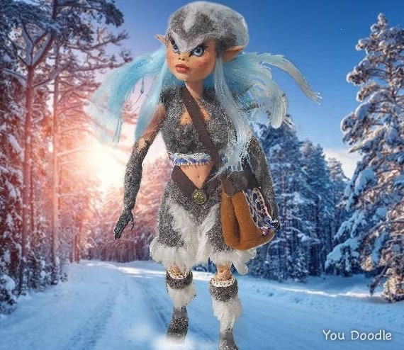 Winter Arctic Elf - Etsy