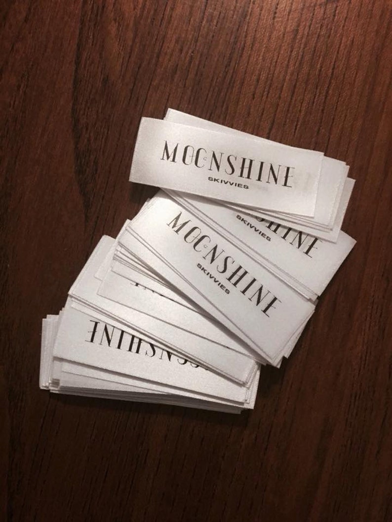 Custom Brand Label Sewn Flat Custom Garment Label - Etsy