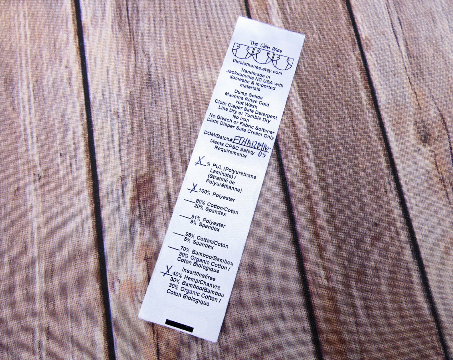 White Satin Diaper Label Custom Nappy Label Washing - Etsy Canada