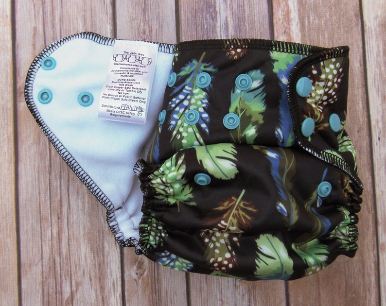 Qty 200 White satin diaper label Custom Nappy label | Etsy