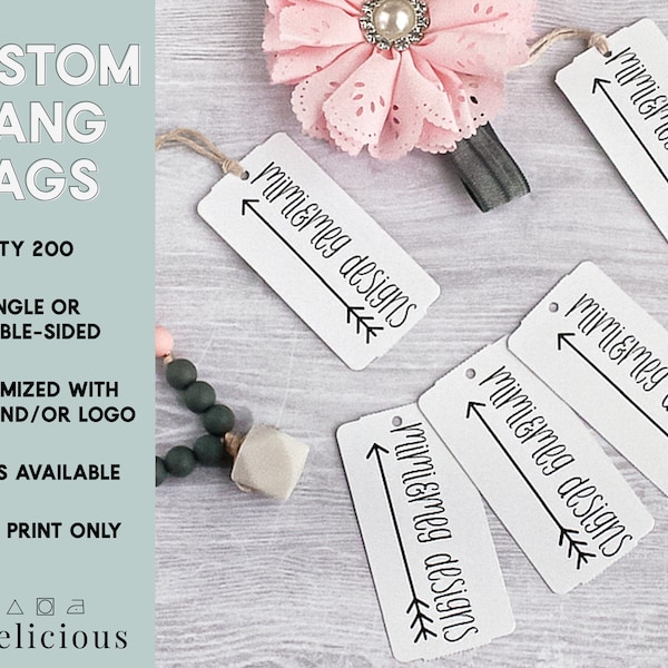 Perforated Hang Tags - Etsy