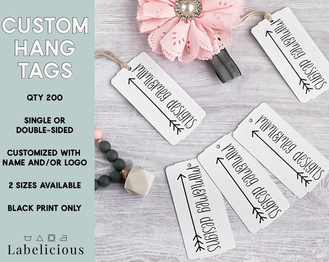 Labelicious - We Design & Print Custom Satin Labels 👕 - Etsy Canada