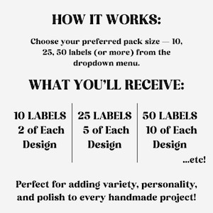 This Took Forever Label Multipack - Funny Knit & Crochet Labels for ...