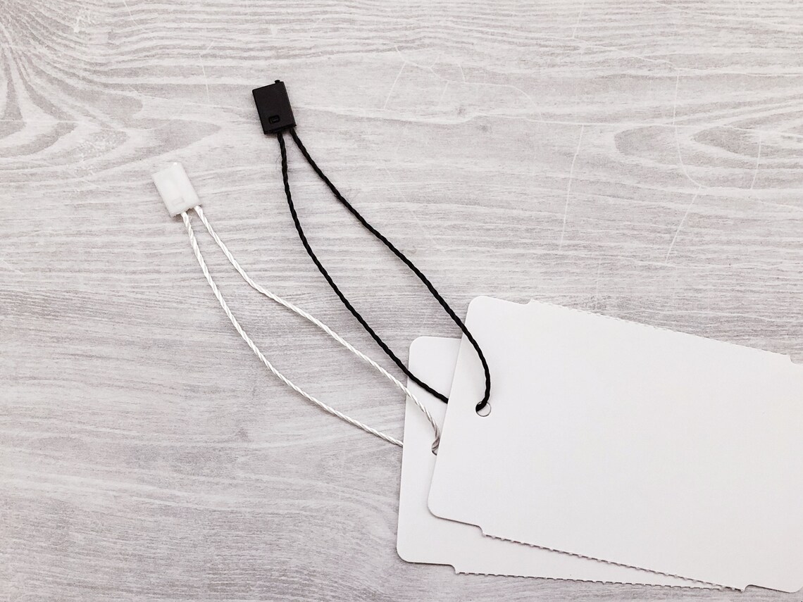 Hang Tags Attachment Hang Tag String Loop Fastener Hook | Etsy