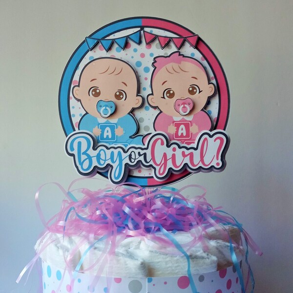 Diaper Cake Topper - Etsy