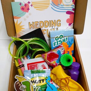 Wedding Activity Gift Box for Kids - Etsy
