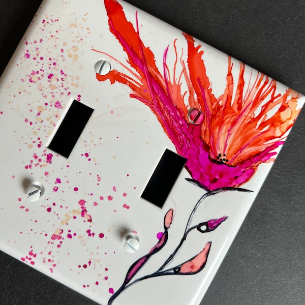 Pink Switch Plate - Etsy